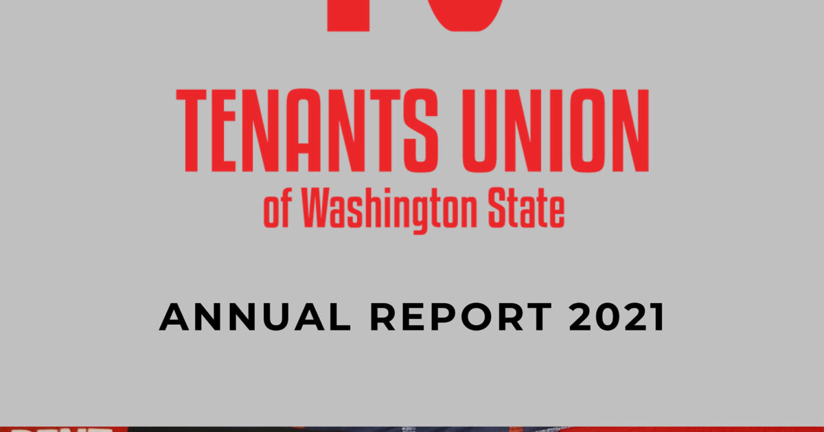 Read the Tenants Union Annual Report | Tenants Union